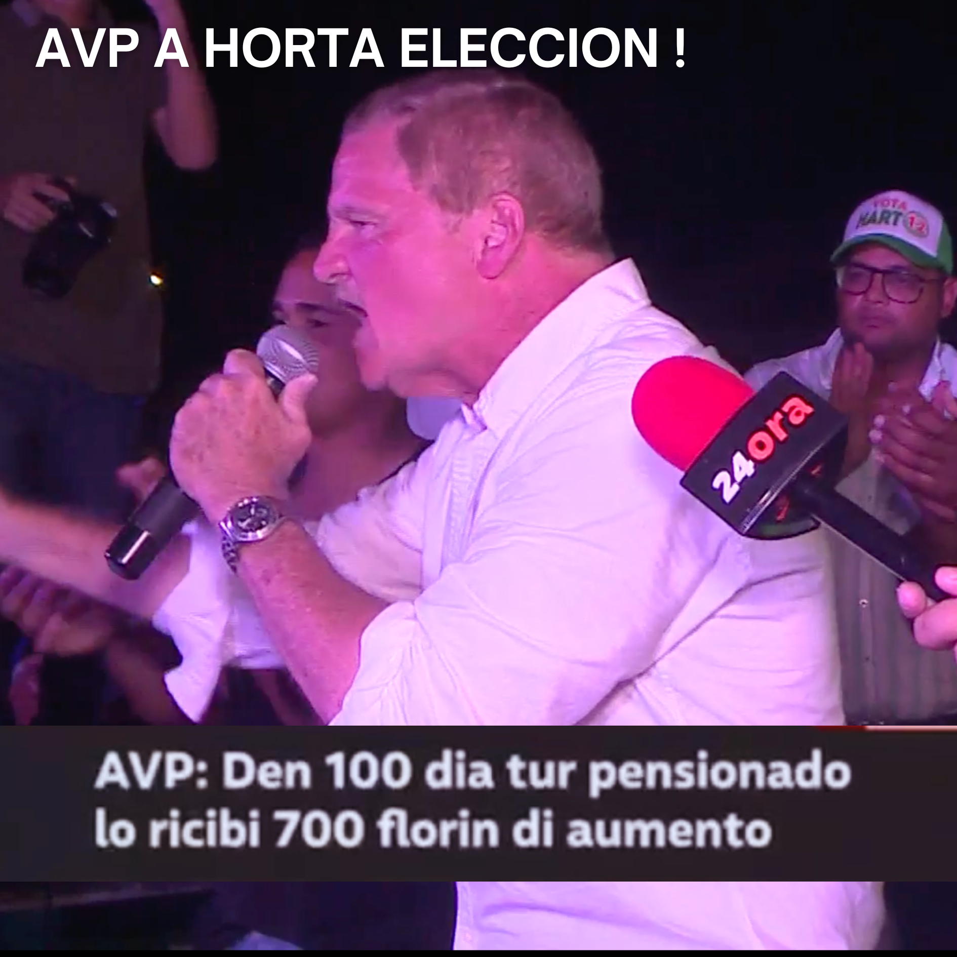 ARUBA: AVP A HORTA ELECCION 10 DIA DESPUES DI ELECCION MIKE EMAN A LAGA ...